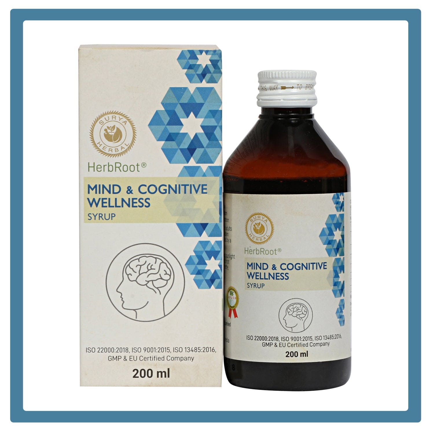 Herbroot Mind Cognitive Wellness Syrup: Natural Brain Health Support ...